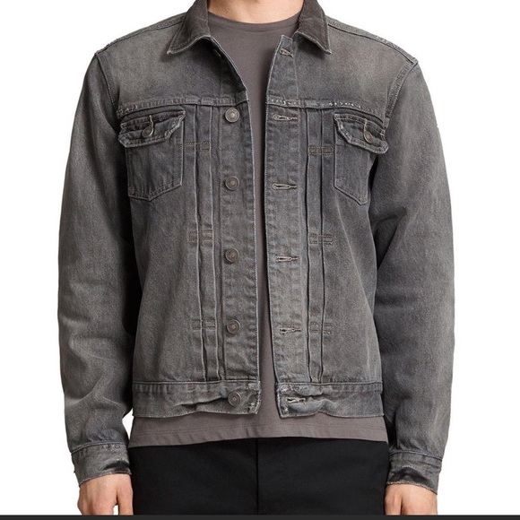 All Saints | Jackets & Coats | All Saints Galion Denim Jacket Sz Xs ...